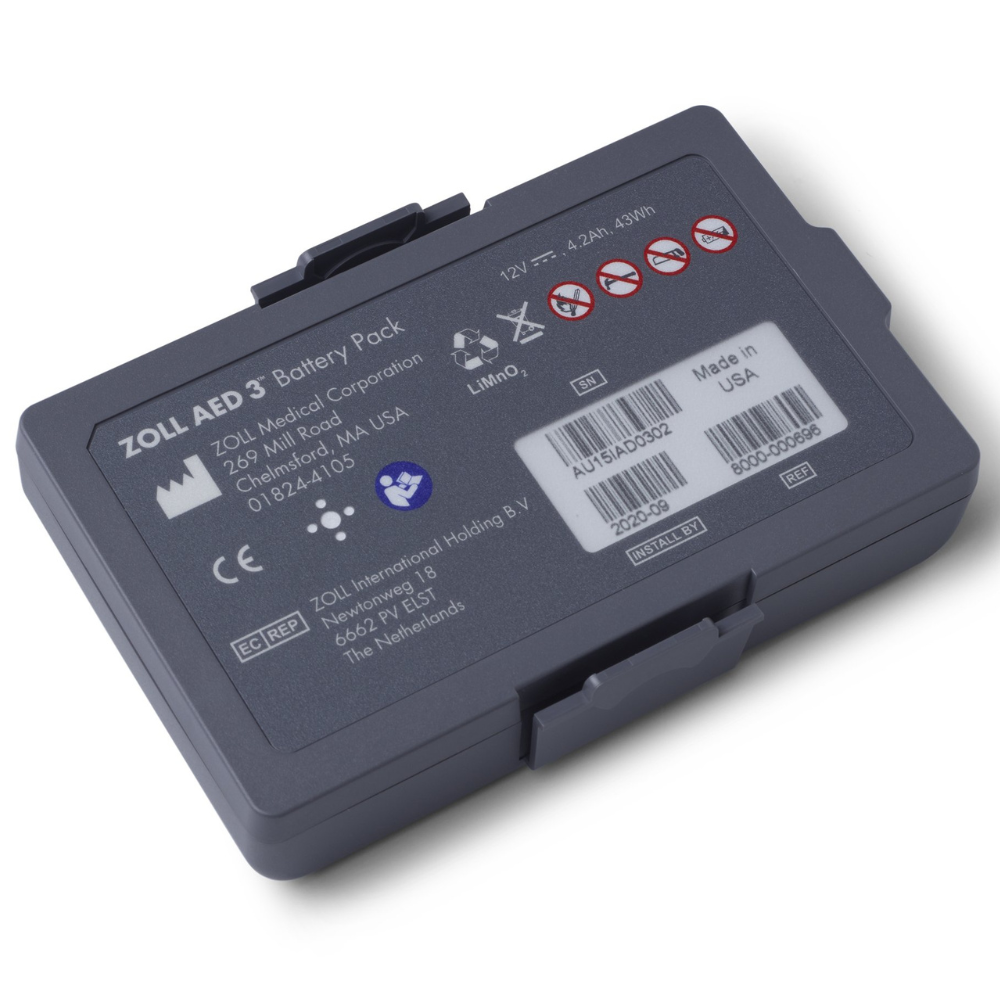 ZOLL AED 3 BLS Replacement Battery - FirstAED 香港